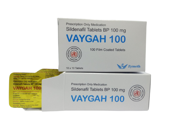 VAYGAH 100 (10 x 10 Tablets) | Zymeth Pharmaceutical Pvt. Ltd.